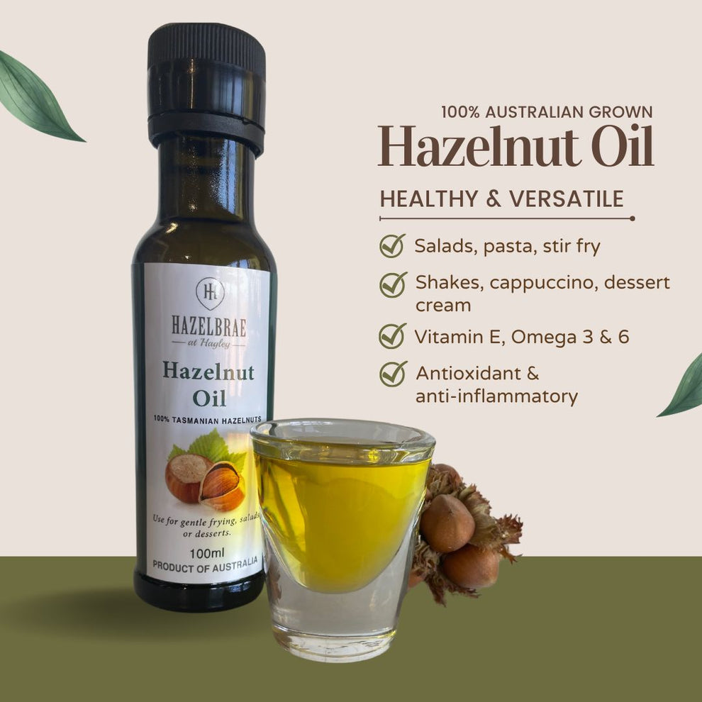Pure Australian Hazelnut Oil – Hazelbrae Hazelnuts